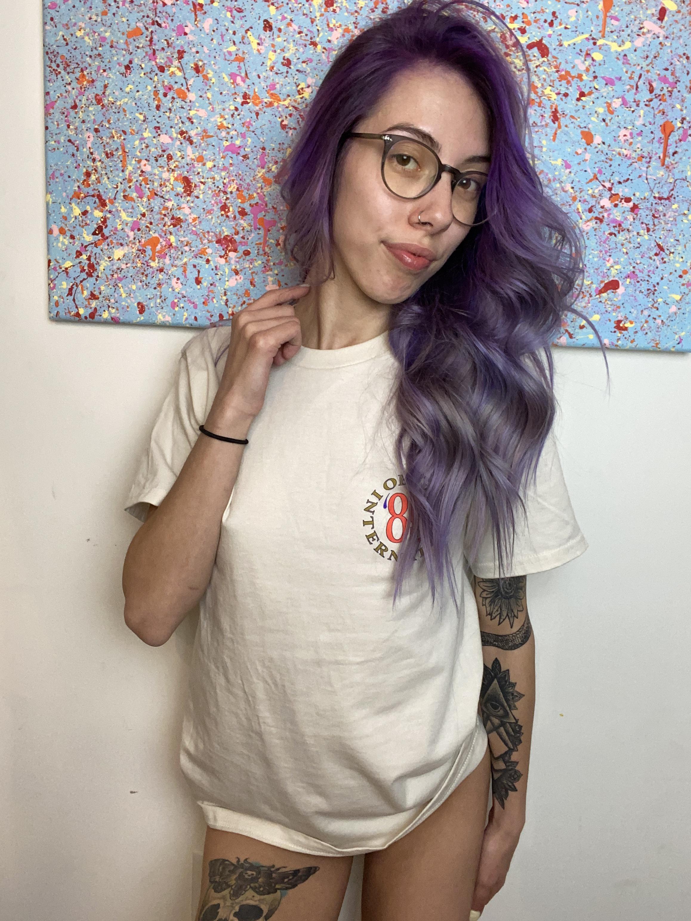 Back to purple hair 💜 | Scrolller
