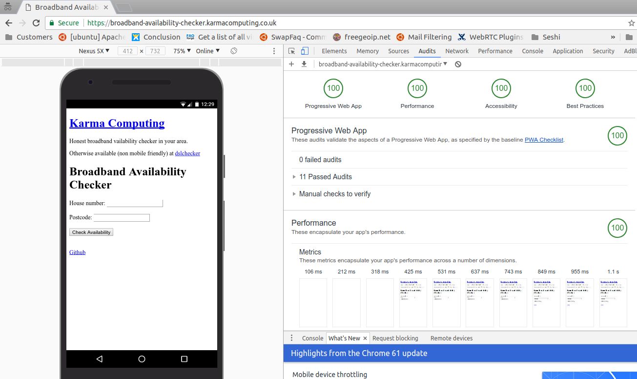 Back to the 90s: Getting 100/100 on Chrome audit | Scrolller
