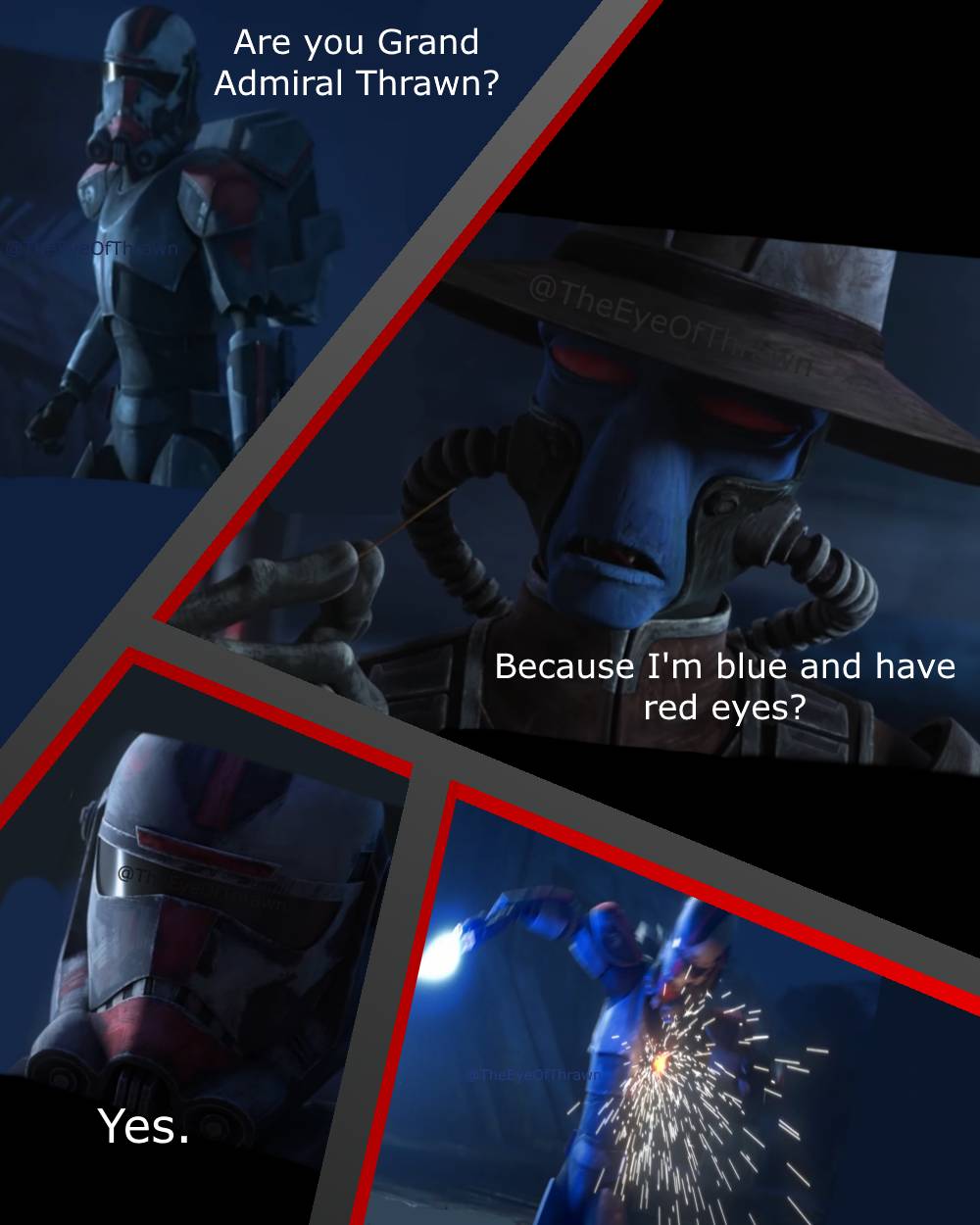 (Bad Batch spoiler) Showing some love for our favorite smurf characters! | Scrolller