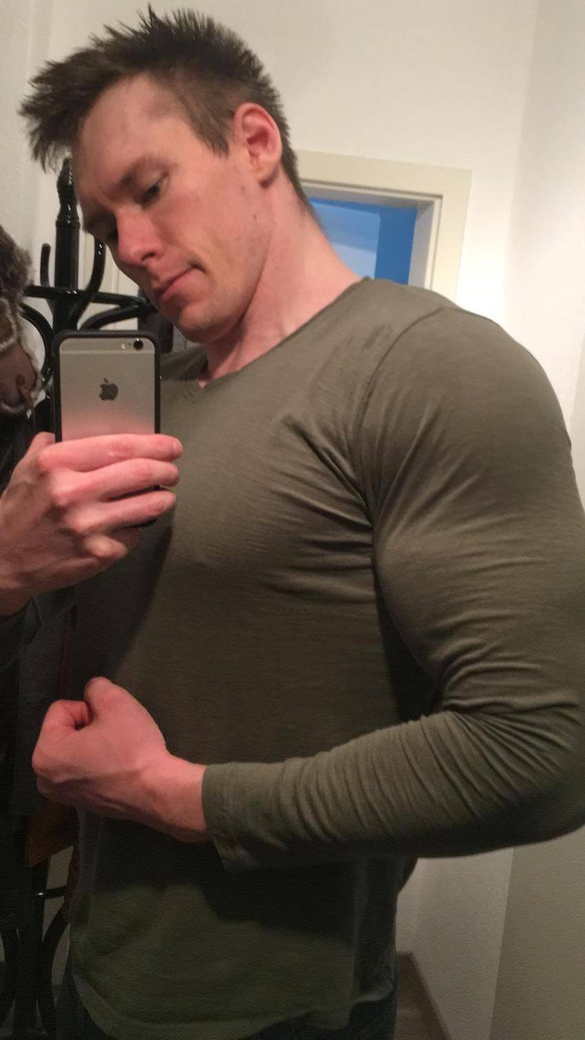 Bad Hair Day. Good Pec Day. | Scrolller