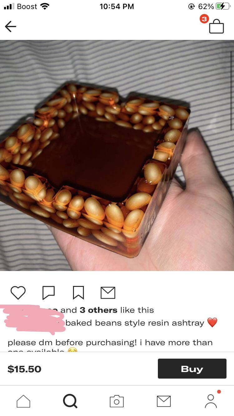 Baked beans ash tray | Scrolller