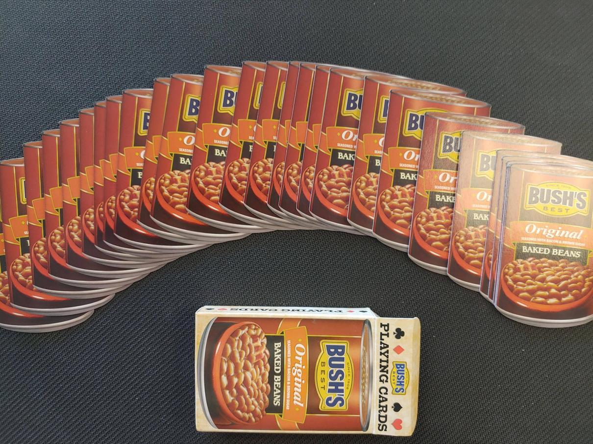 Baked beans plaging cards? | Scrolller