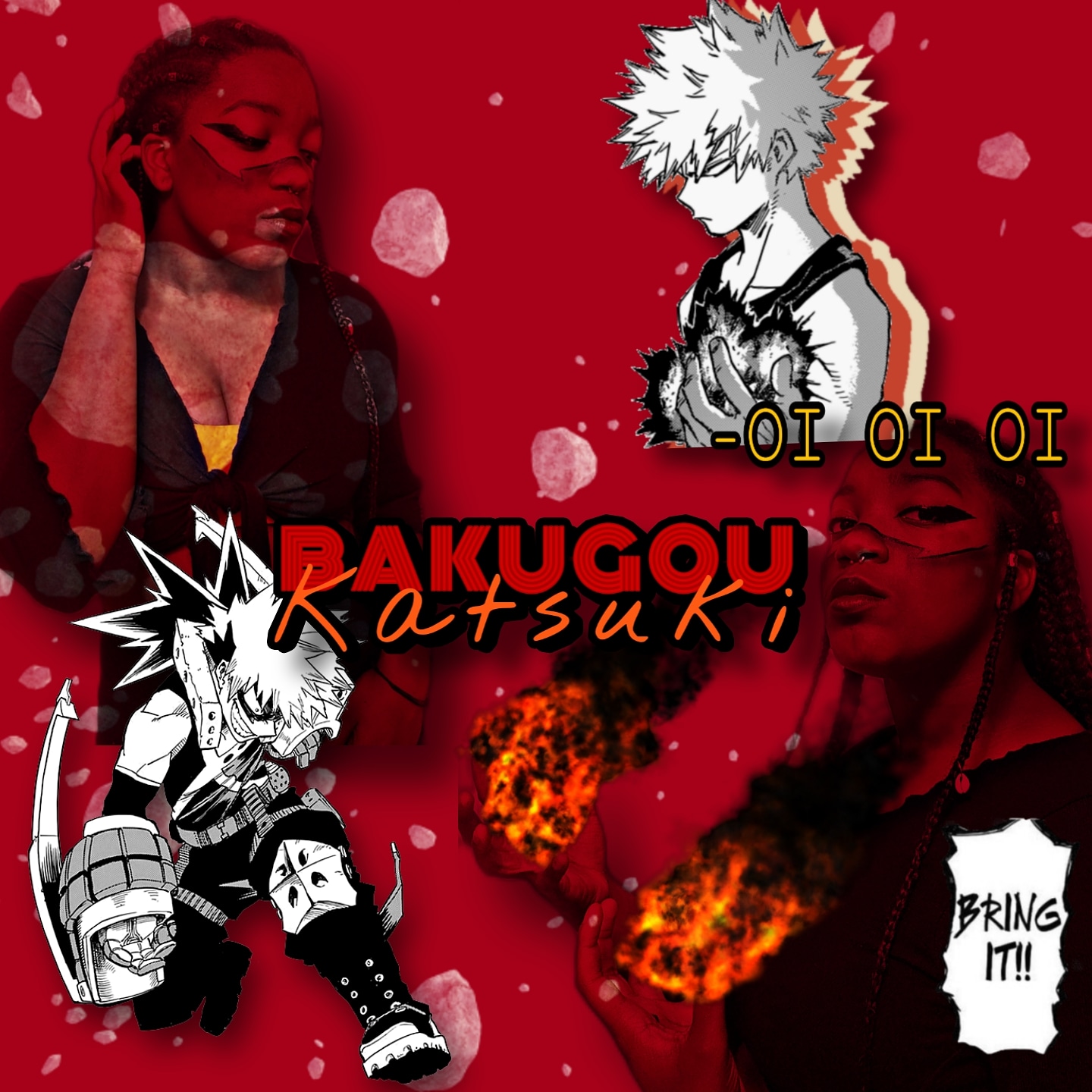 Bakugou inspired Cosplay-ish edit! | Scrolller