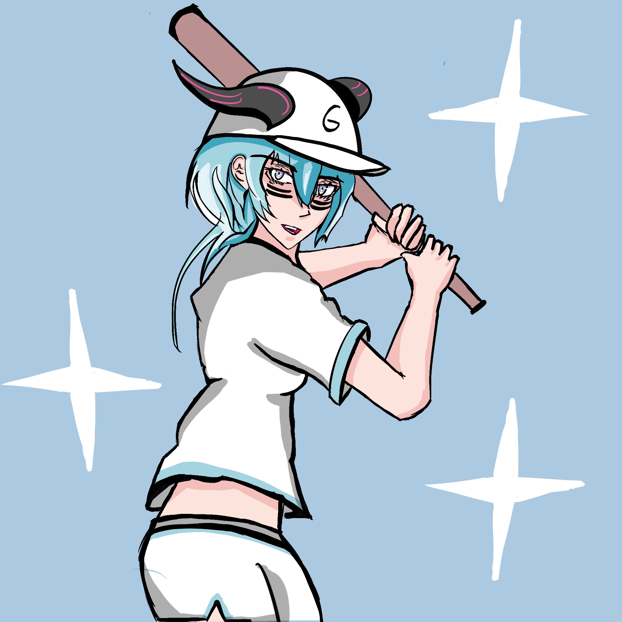 Baseball Ganyu | Scrolller