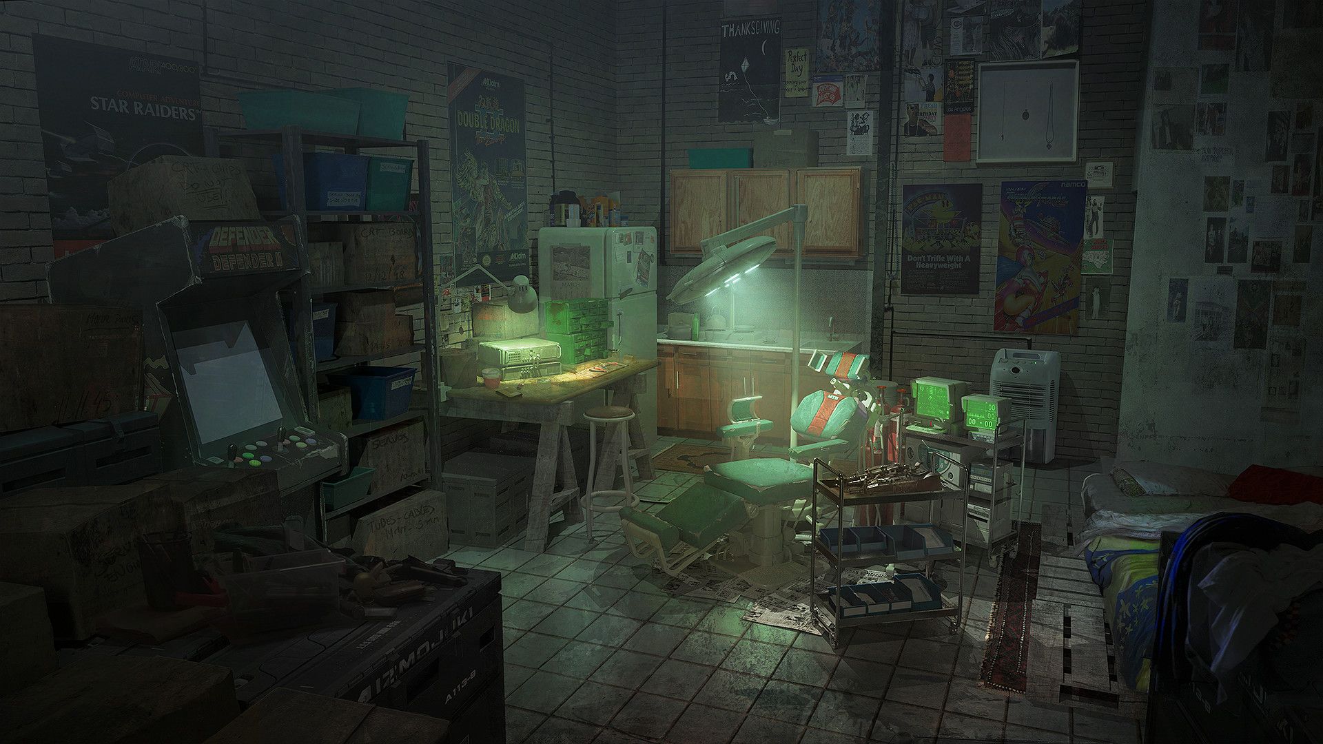 Basement operating room by Helio Frazao | Scrolller