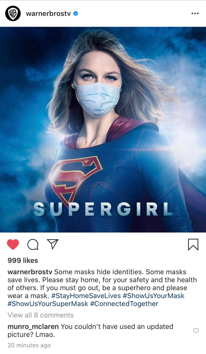 Be a superhero and wear a mask. | Scrolller