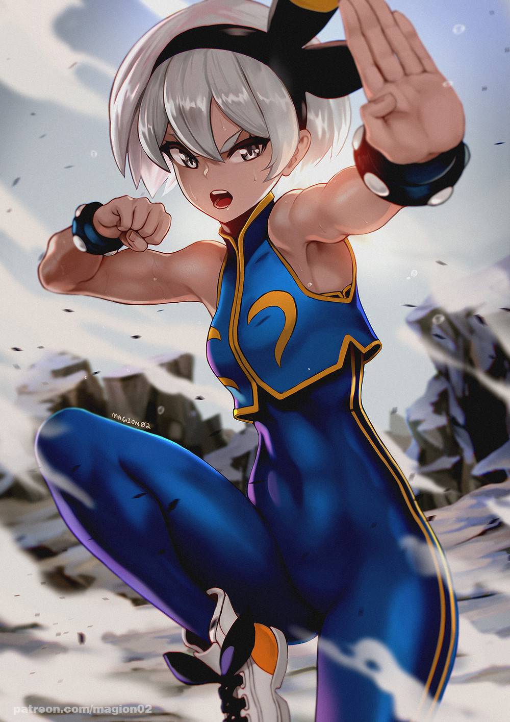 Bea with a Chun Li cosplay by magion02 | Scrolller