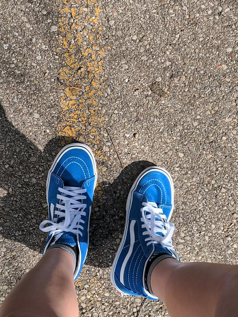 Beautiful day to wear my new kicks! | Scrolller