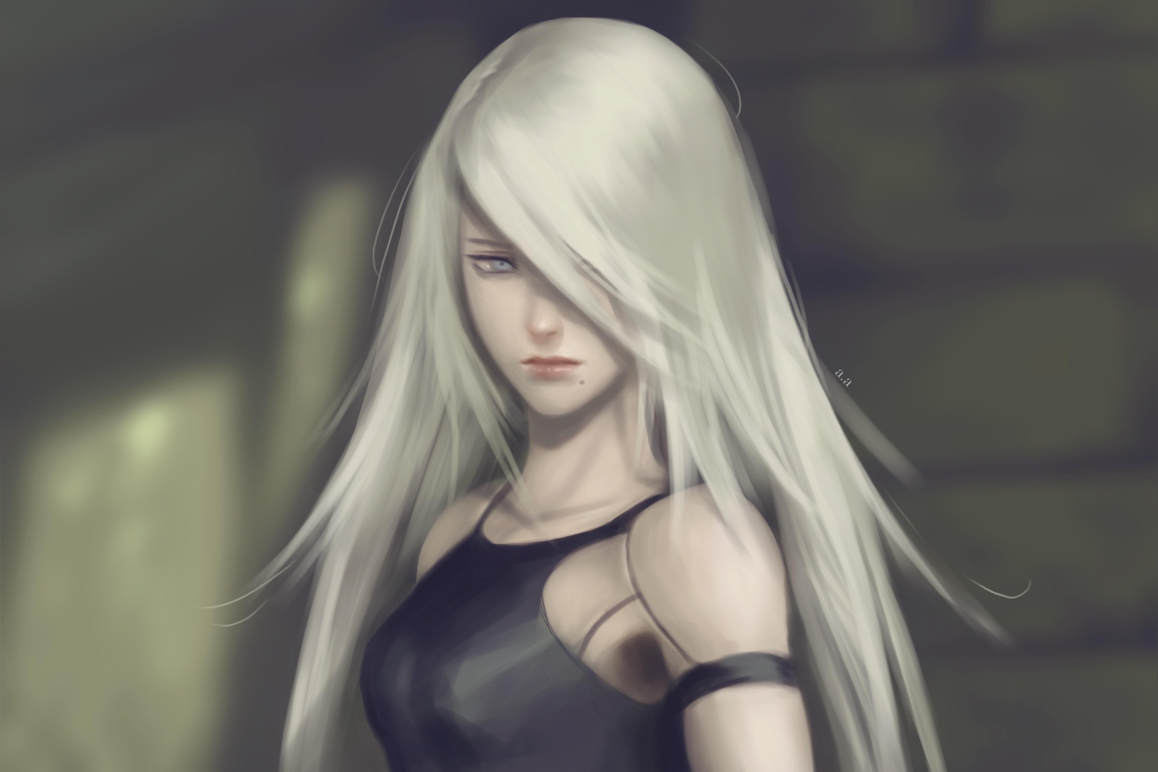 I drew some A2 fanart! :) | Scrolller