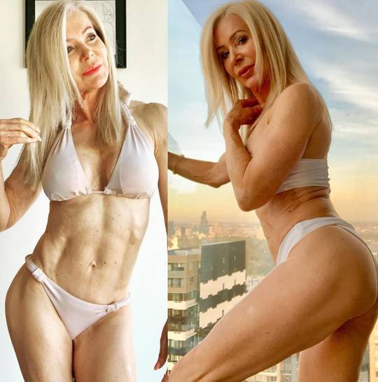 Beautiful Gilf Lesley Maxwell Showing Off | Scrolller