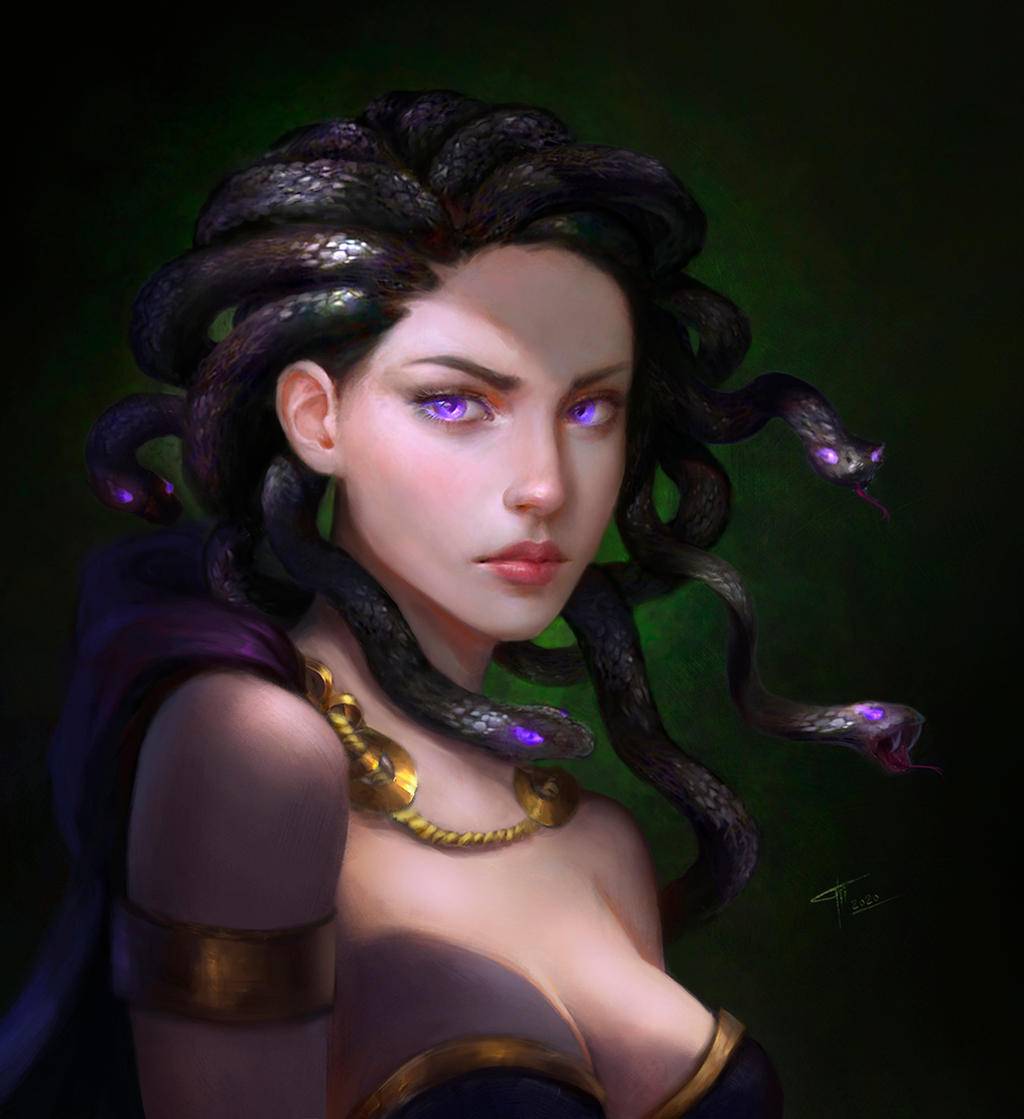Beautiful Medusa by TamikaProud | Scrolller