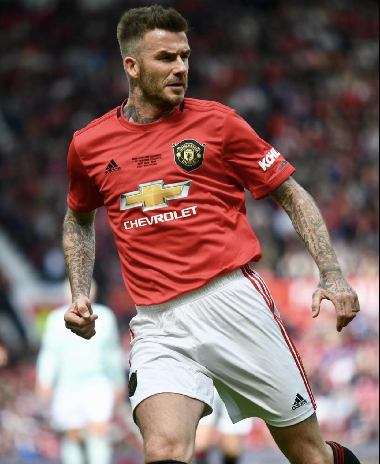 Beckham in our new kit! | Scrolller