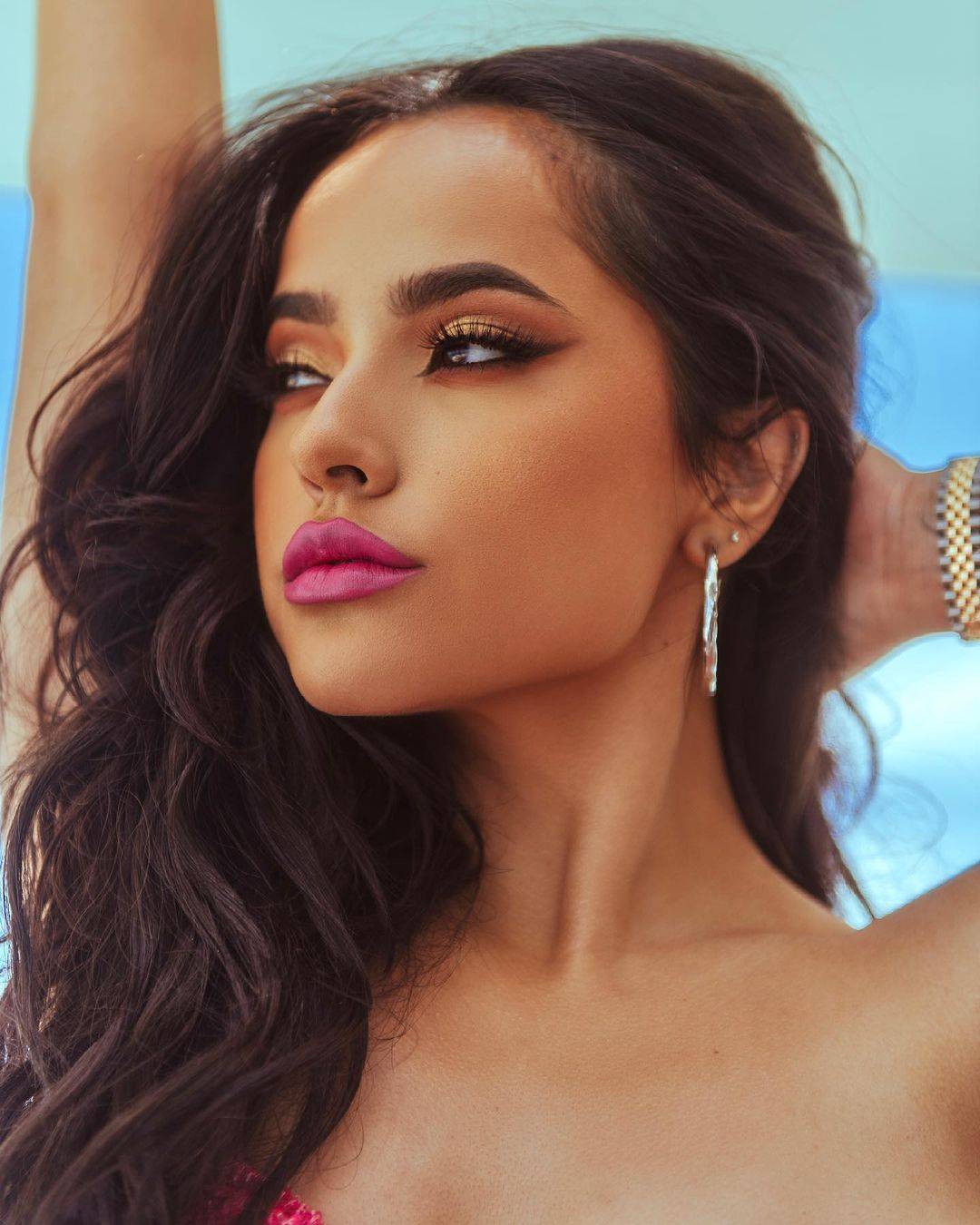 Becky G just keeps getting more hot, just speechless. This Latina goddess has the ideal lips for ...