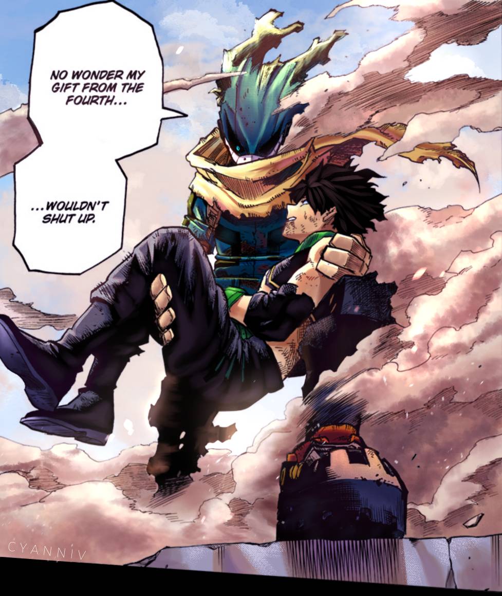 Been a while | Chapter 307 Deku panel colored by me | Scrolller