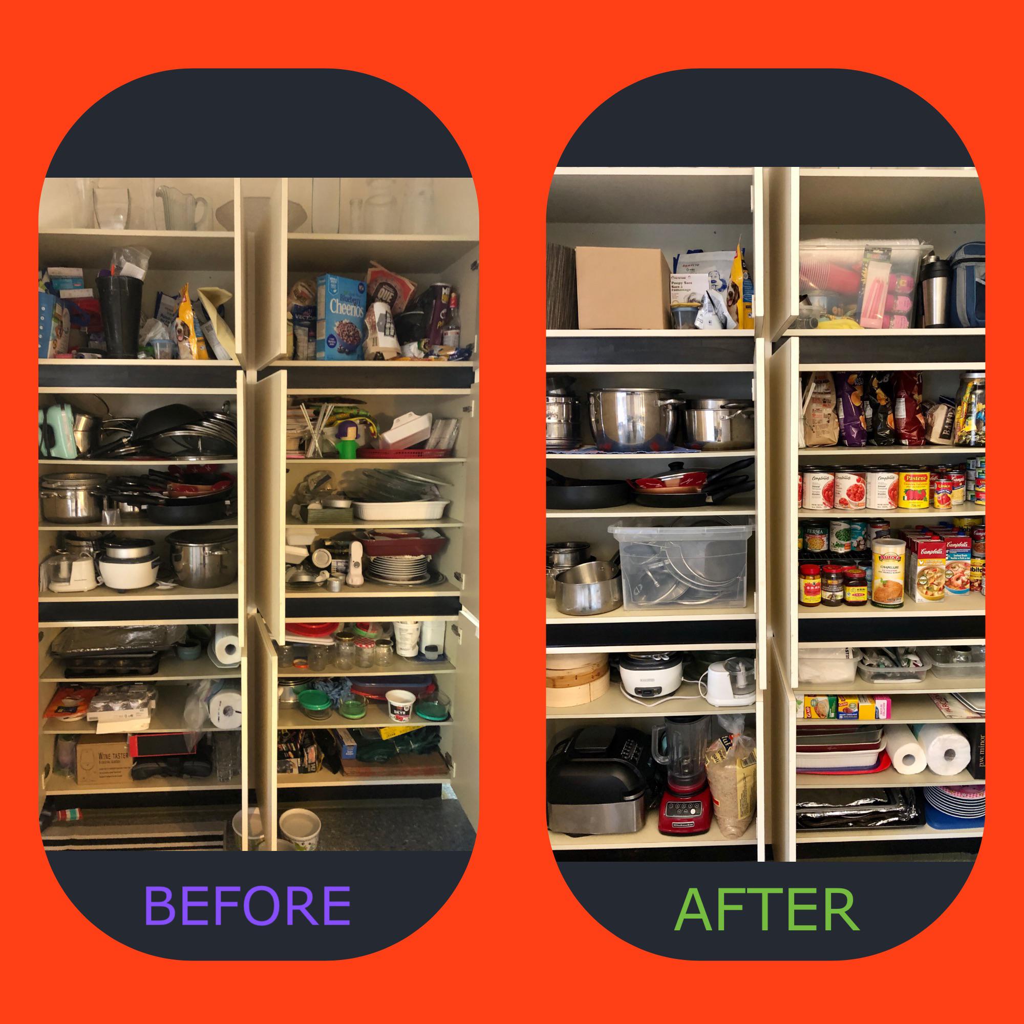 Before and After Pantry! | Scrolller