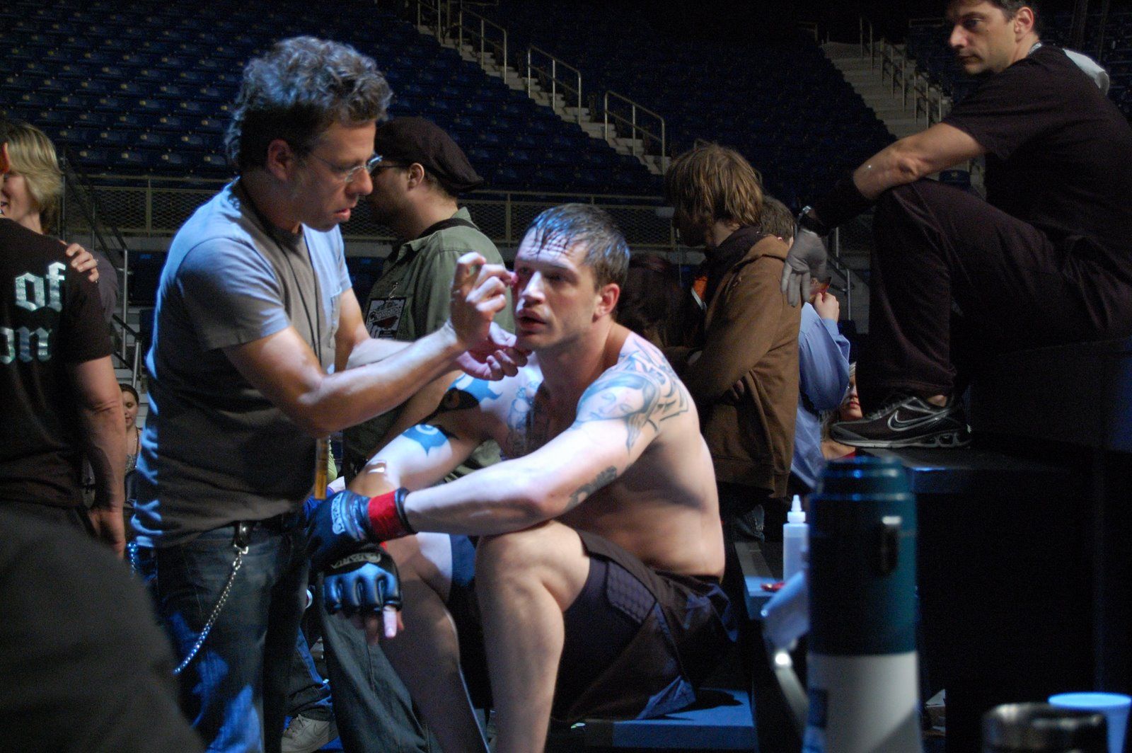 Behind the scenes of 'Warrior'. | Scrolller