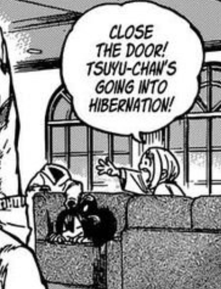 Behold: HIBERNATION TSU ON THE COUCH (manga chap 218) | Scrolller