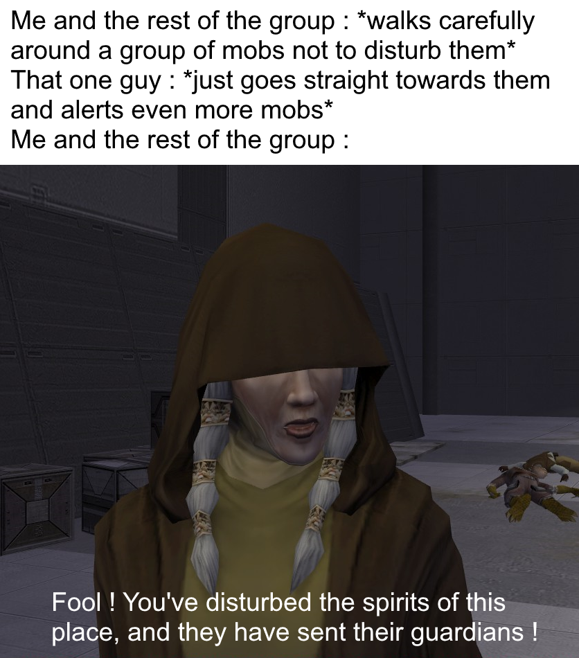 Behold, revival of Kreia memes. | Scrolller