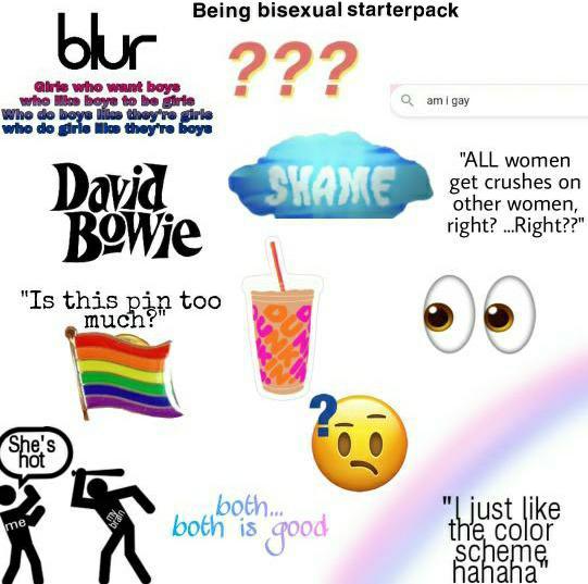 Being a confused teen bisexual starterpack | Scrolller