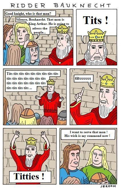 Belgian artist Jeroom is mostly known for his 'Open the gate!' comic. Here's an another ...