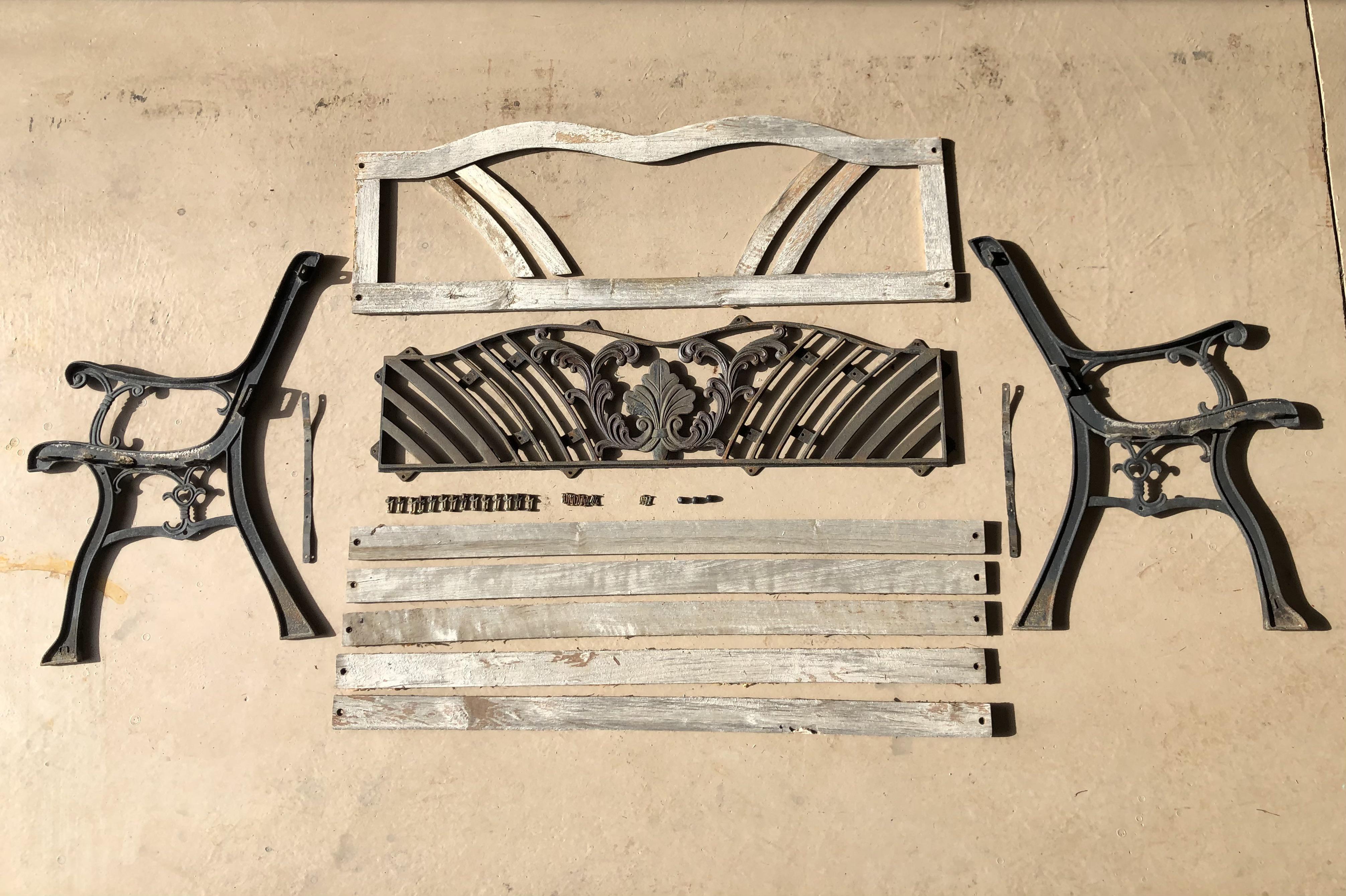 Bench refinish | Scrolller