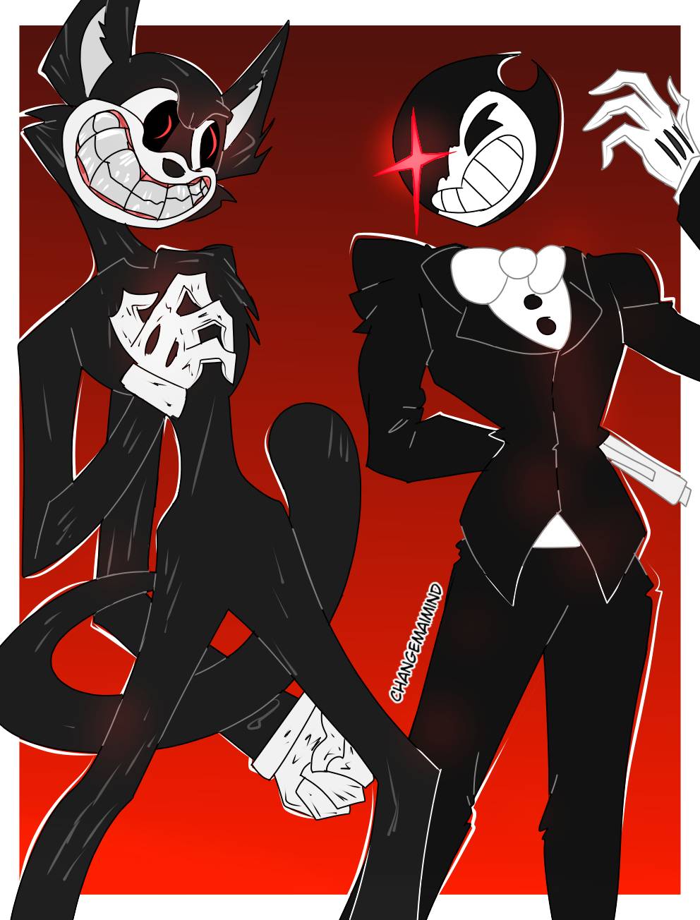 Bendy Vs Cartoon Cat | Scrolller