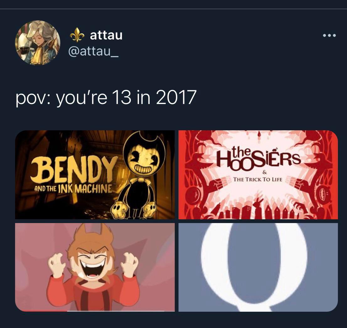 bendy was 4 years ago? | Scrolller