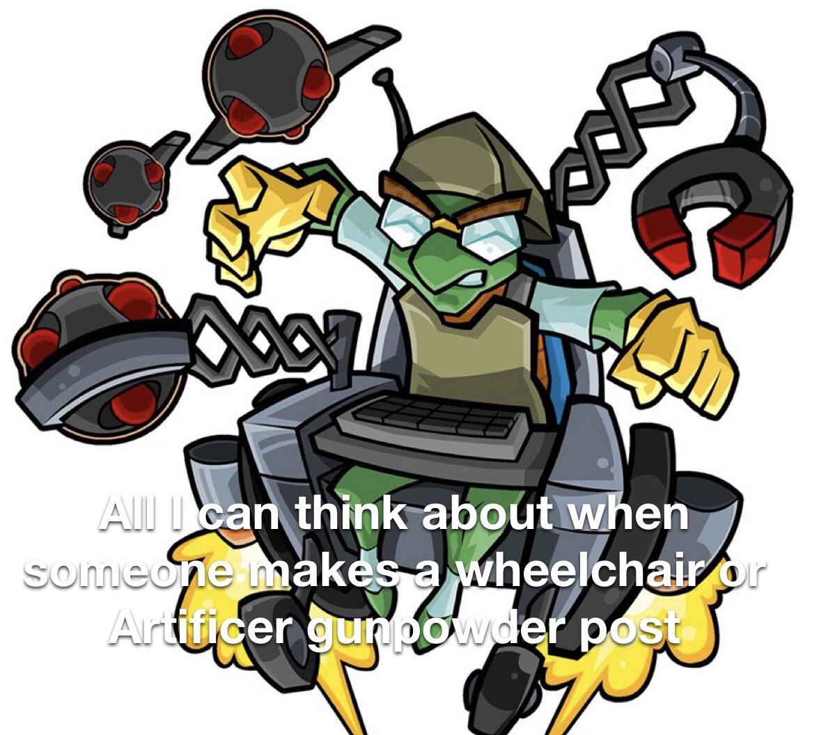 Bentley Artificer Artillerist/Rouge Mastermind | Scrolller