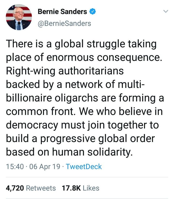 Bernie has gone off the deep end | Scrolller