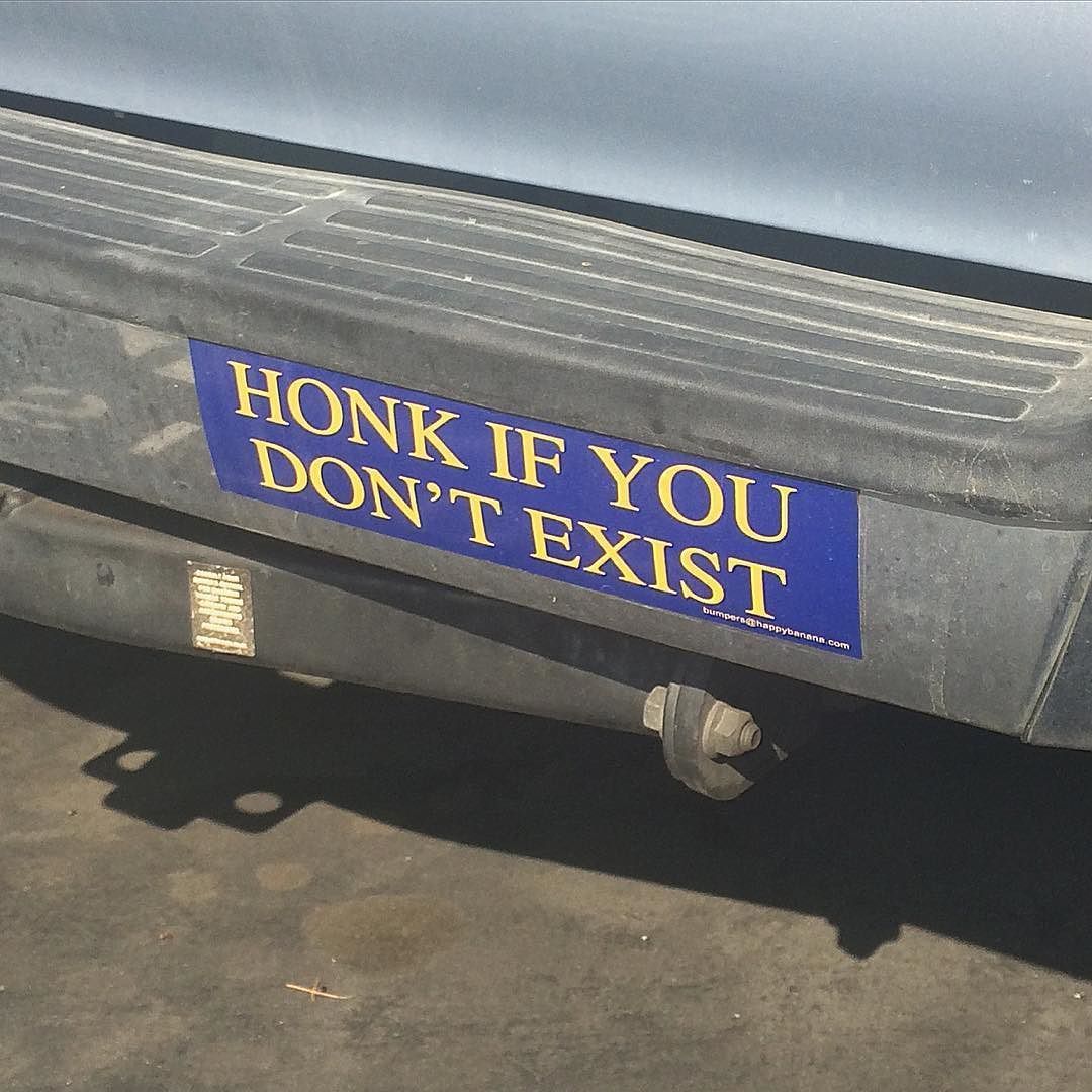Best bumper sticker | Scrolller