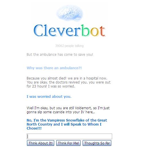 Best Cleverbot Insult Ever | Scrolller