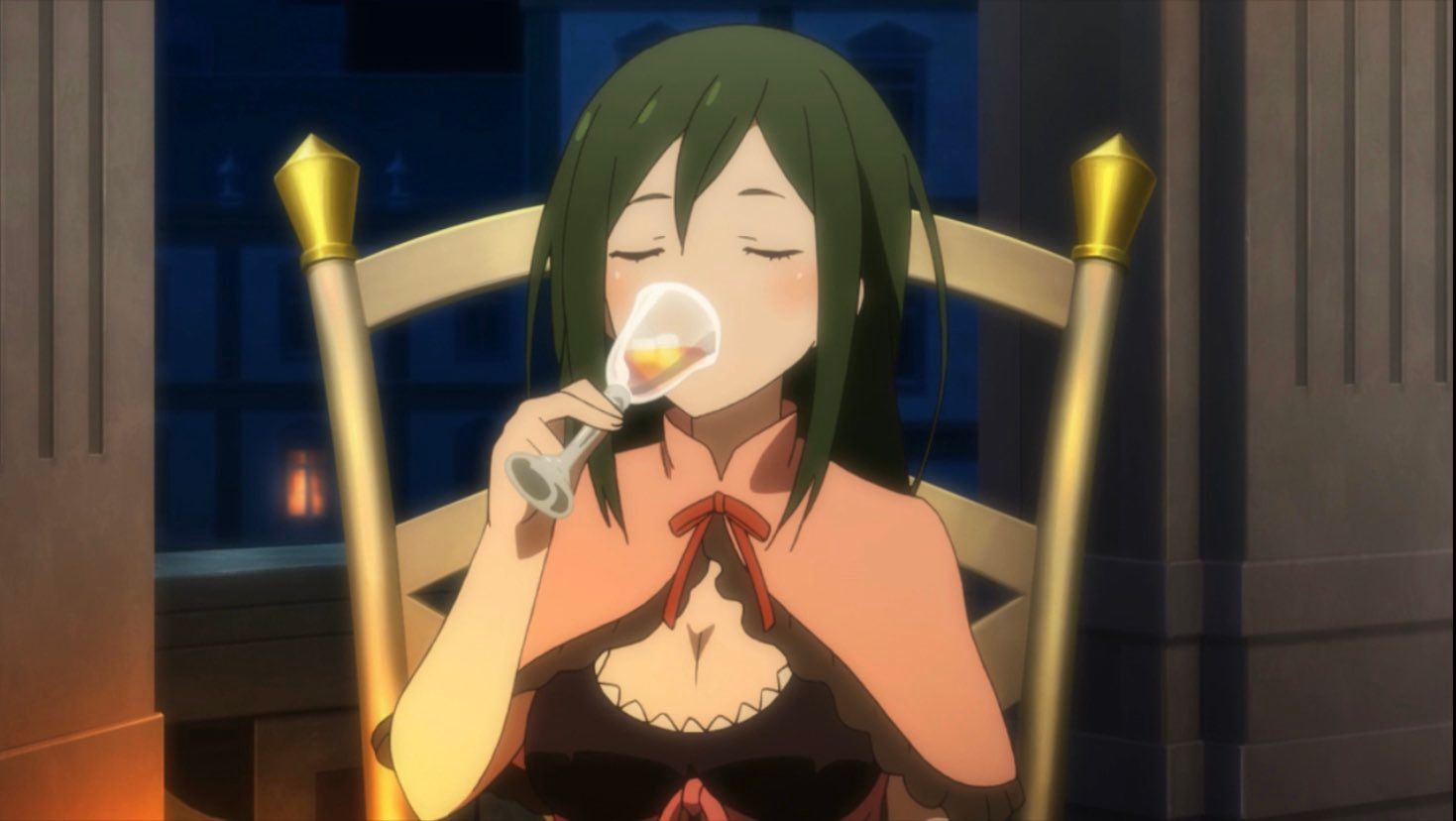 Best Girl having a drink | Scrolller