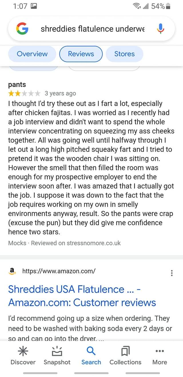 BEST REVIEW EVER LOL...Fart proof underwear review | Scrolller