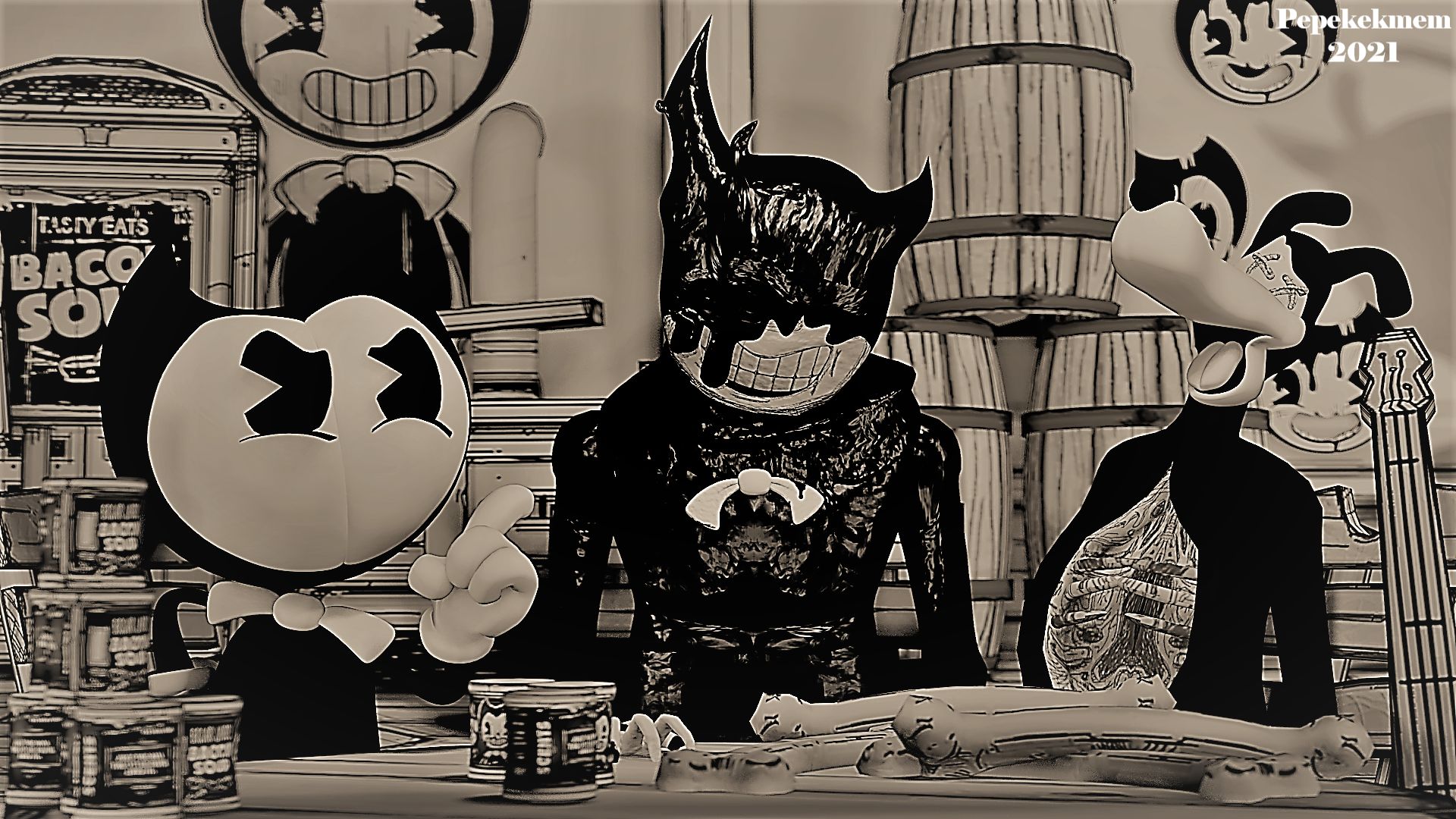 Beta Bendy and gang | Scrolller