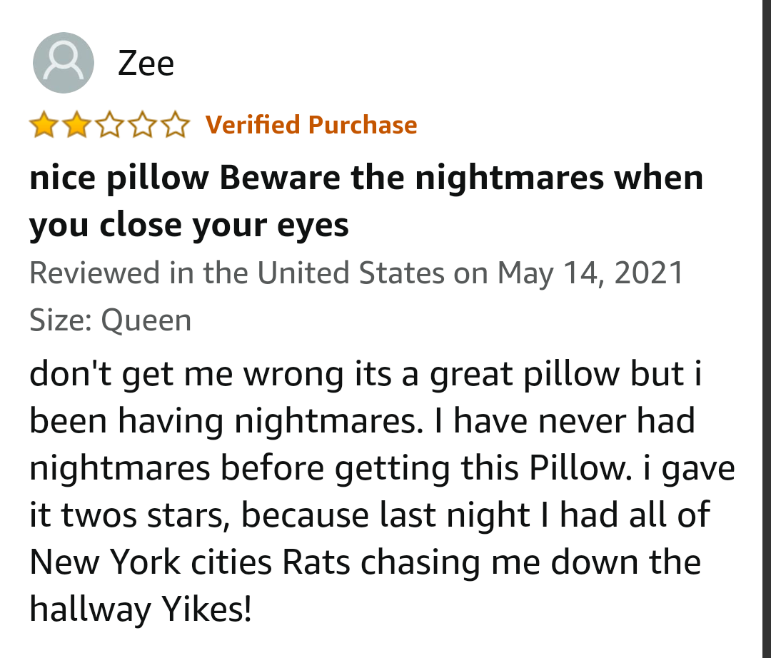 Beware of nightmares! | Scrolller