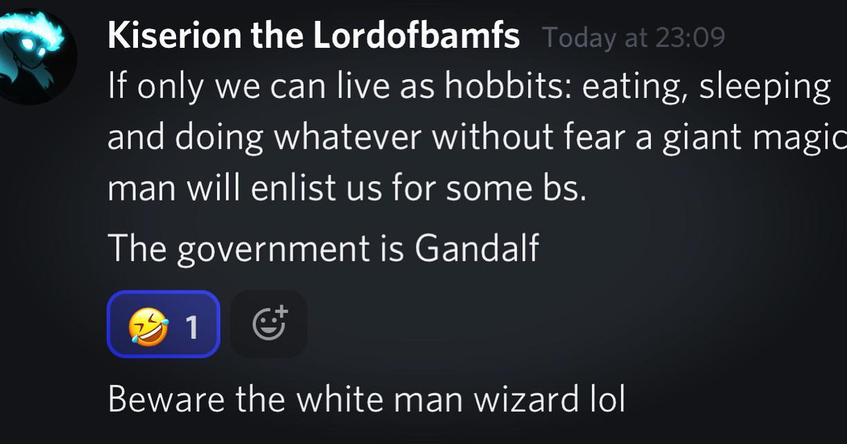 Beware the white man wizard! | Scrolller