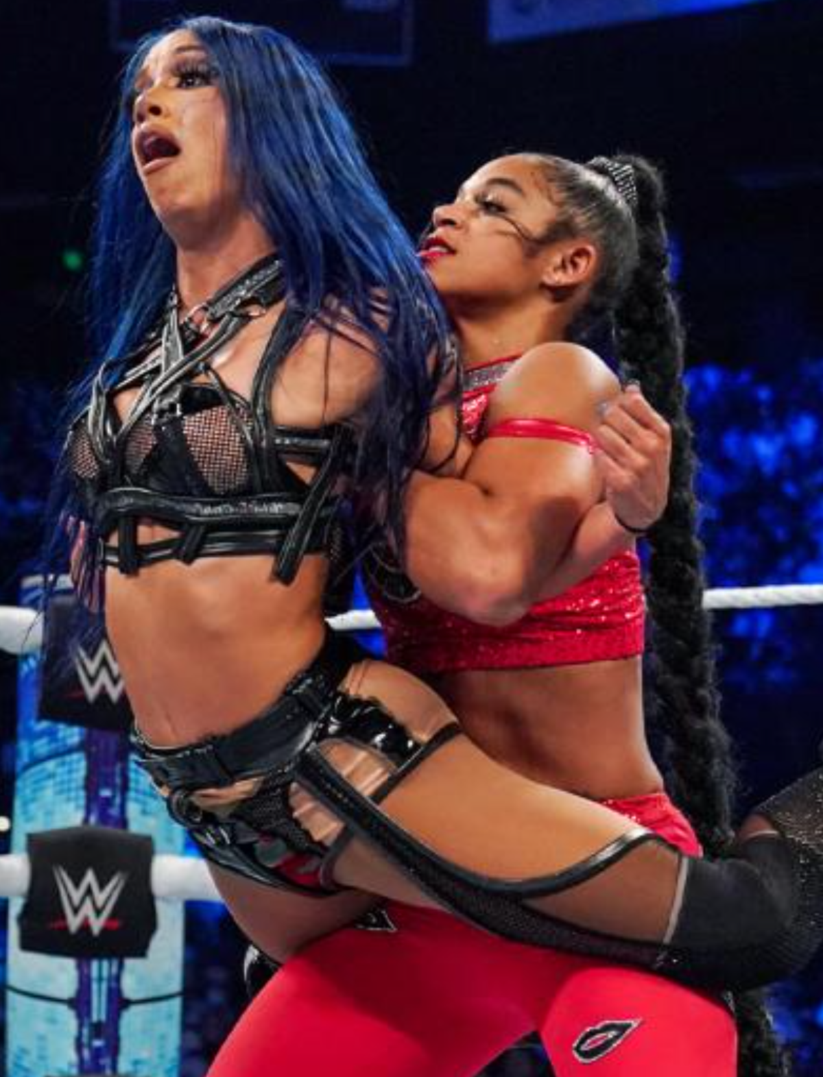 Bianca Belair and Sasha Banks. | Scrolller