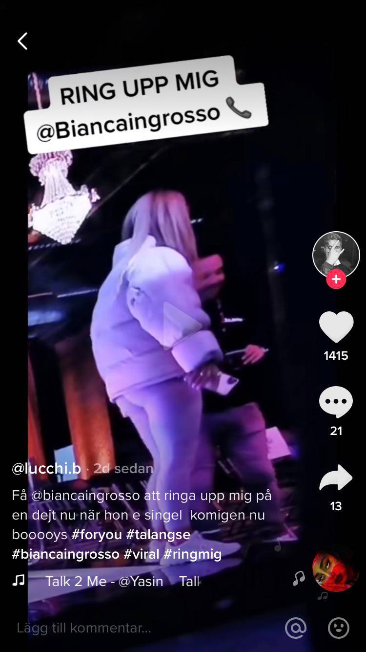 Bianca TikTok/Här har ni tiktoken | Scrolller