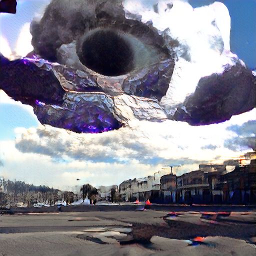 BigSleep: "interdimensional portal in the middle of the street" | Scrolller