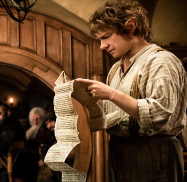 Bilbo Baggins. The only person in history who actually reads the terms and conditions! | Scrolller