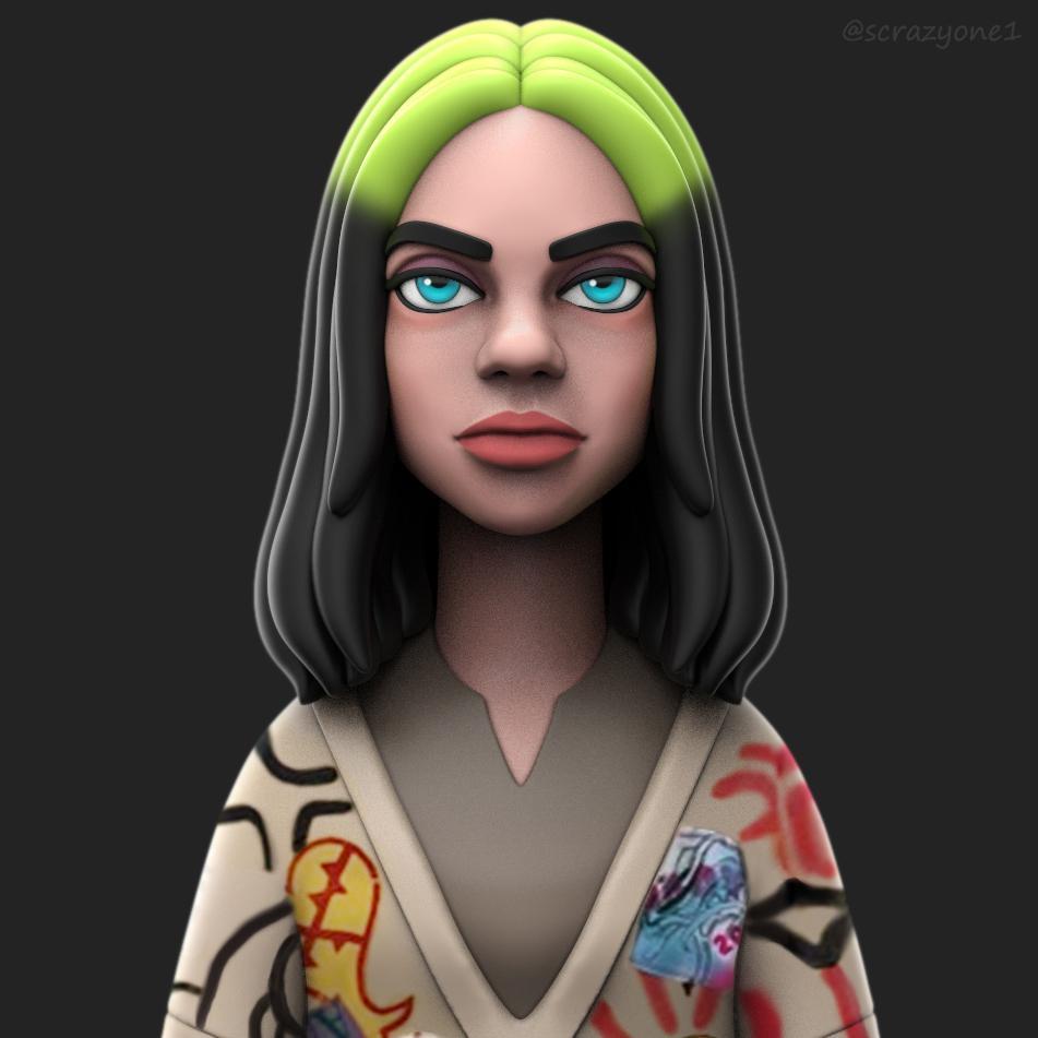 Billie Eilish Scrolller