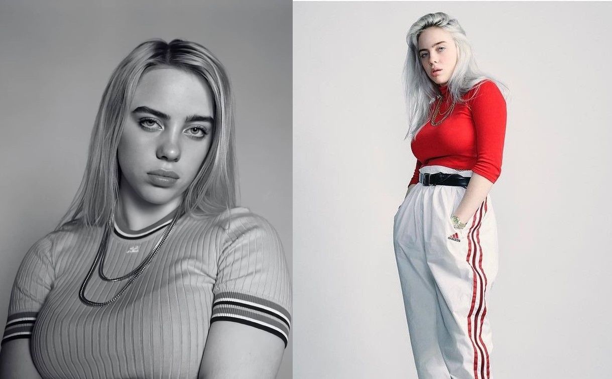 Billie Eilish... yup, they're very big | Scrolller