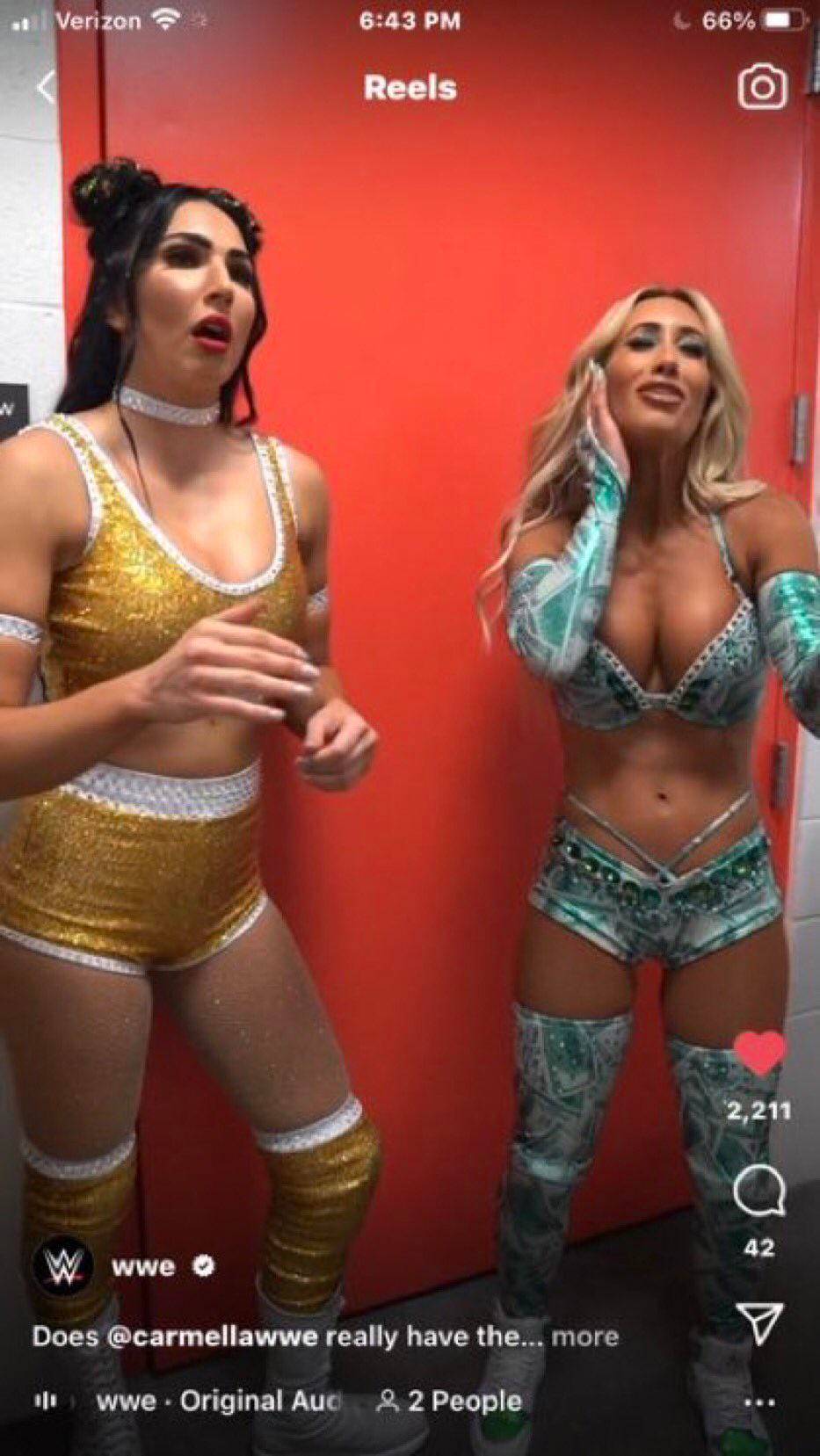 Billie Kay and Carmella | Scrolller