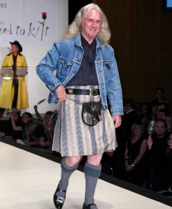 Billy Connolly making a splash on the runway | Scrolller