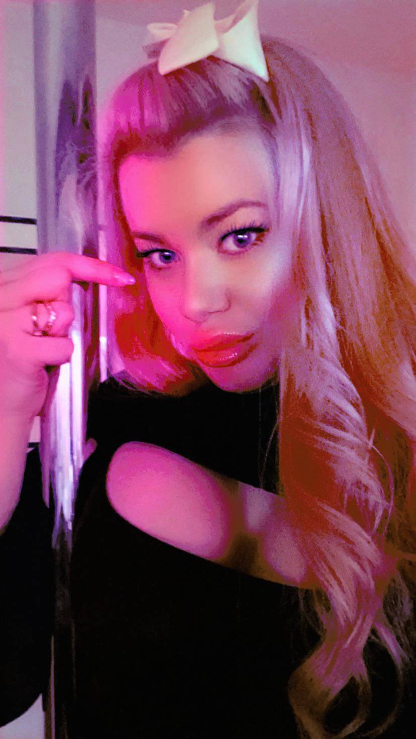 Bimbo and her pole. Who adores curves wrapped around a pole, a he very spectacle defying all ...