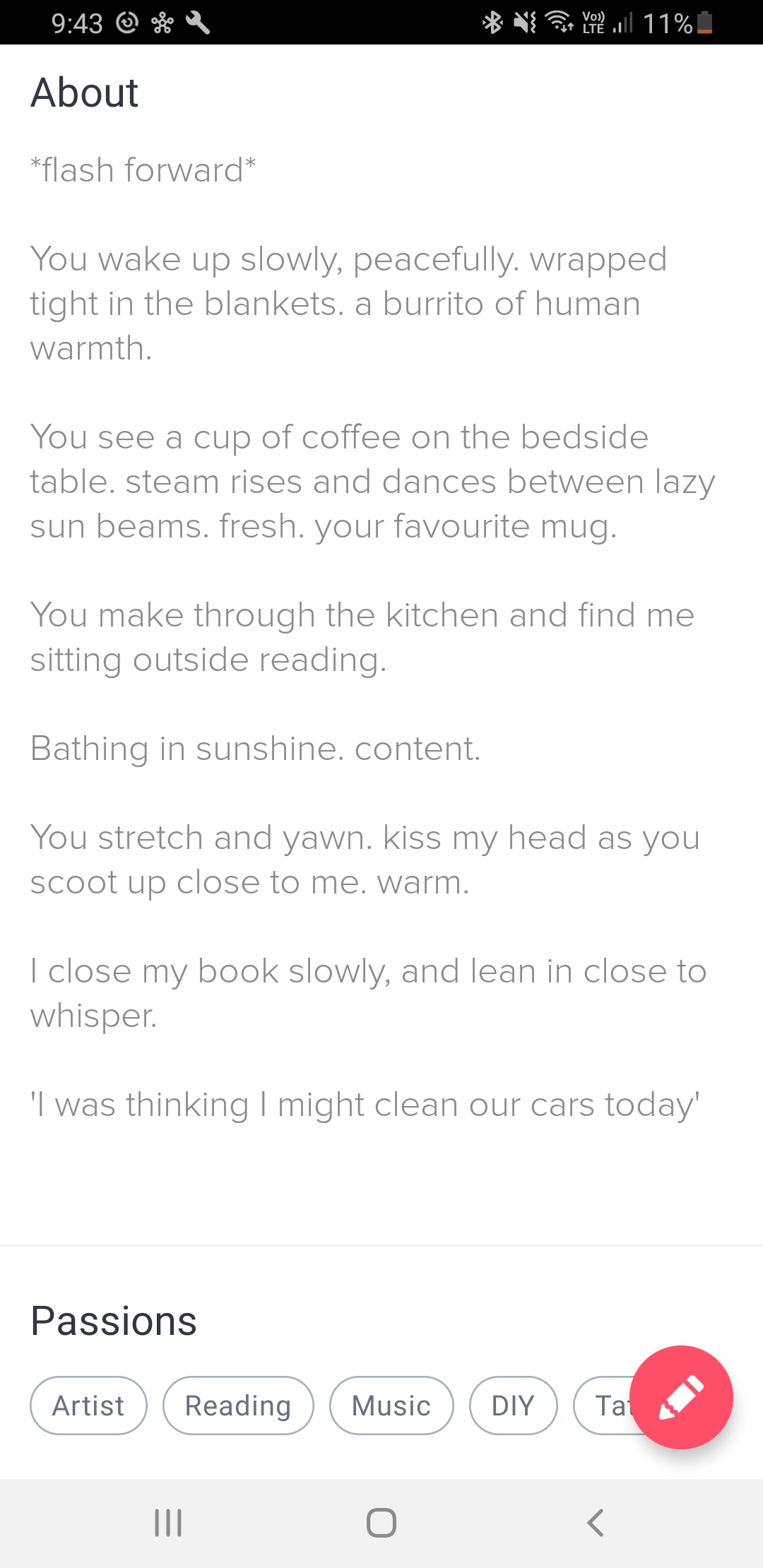 Bio check. How'd I do ladies | Scrolller