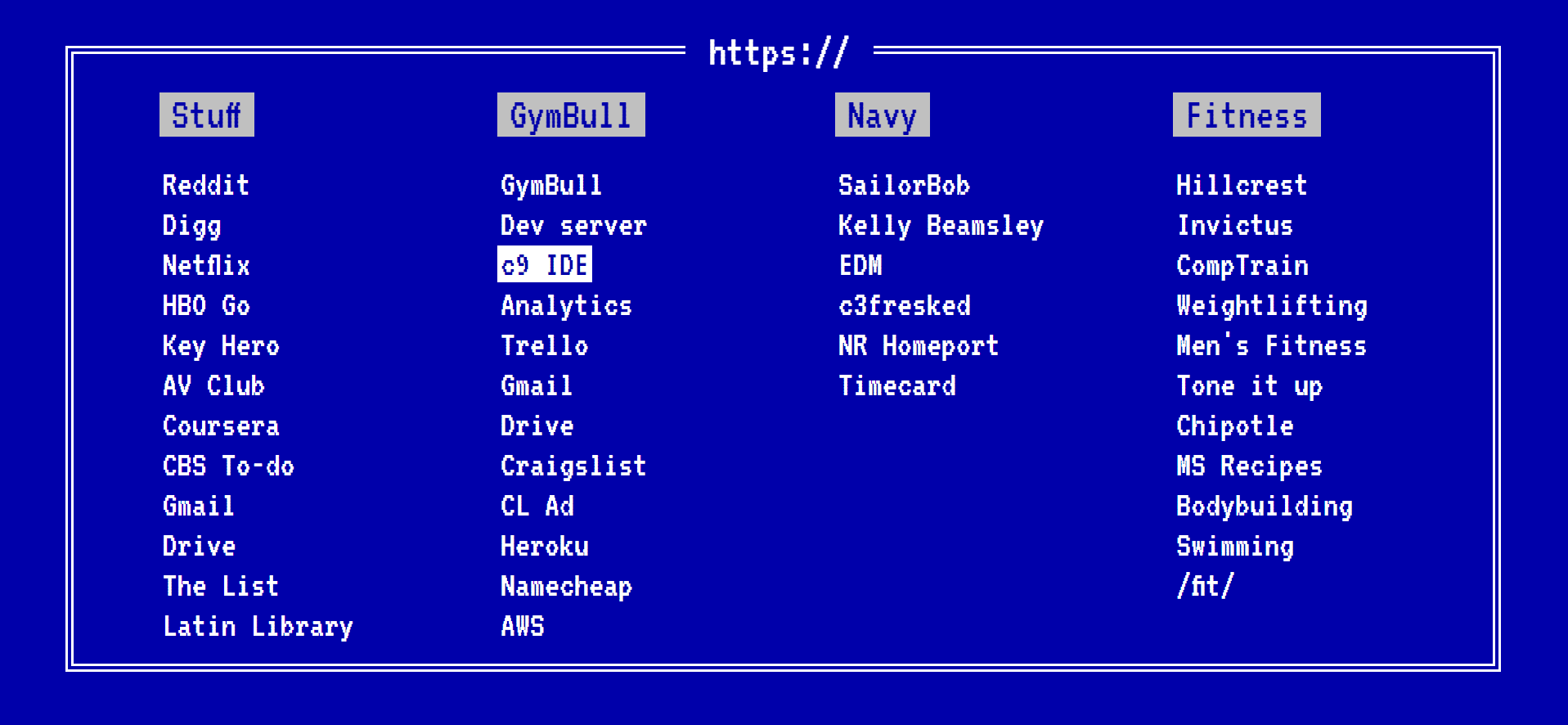BIOS inspired startpage - what to add? | Scrolller