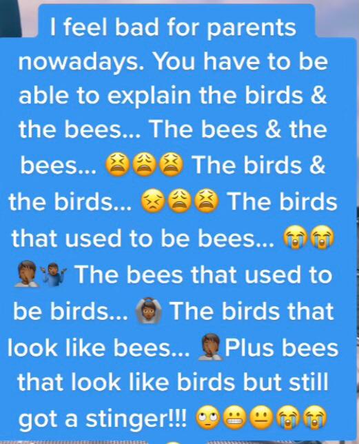 Birds And Bees Dont Reproduce With Each Other Scrolller