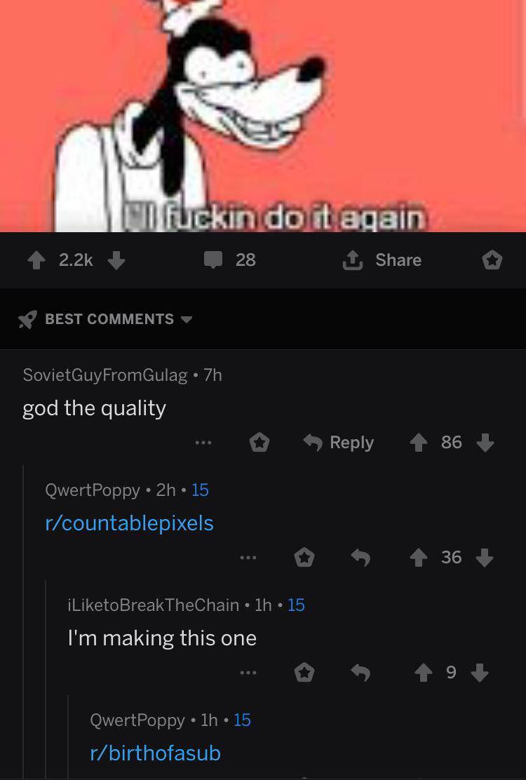 Birth of r/countablepixels | Scrolller