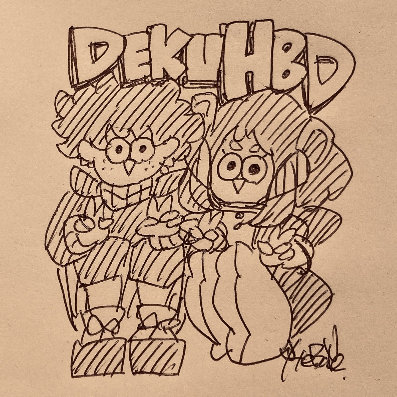 Birthday doodle [Hebane] | Scrolller